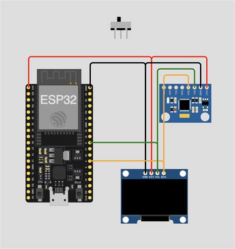 where to add a power on off switch to an esp32 board with battery