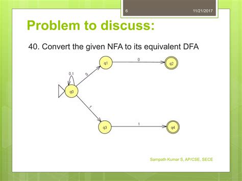 17 Eqivalence Of Nfa And Dfa Pptx Physics Science