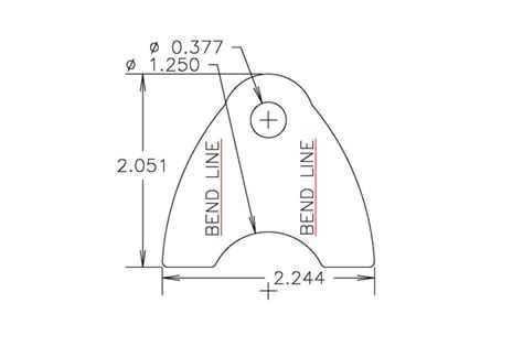 Chassis Tab Bent 304 4130 Material 18 Thick 20 Pcs Meziere Enterprises