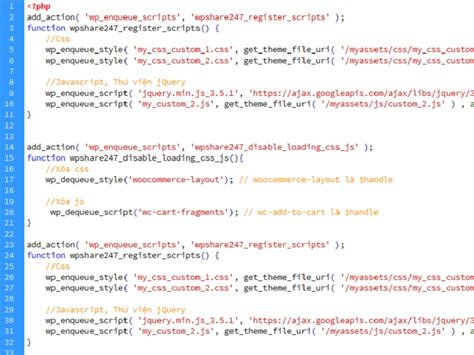 Hướng dẫn cách thêm css và javascript vào theme wordpress
