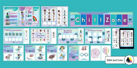 Chill Zone Calming Corner Resources And Decor Pack