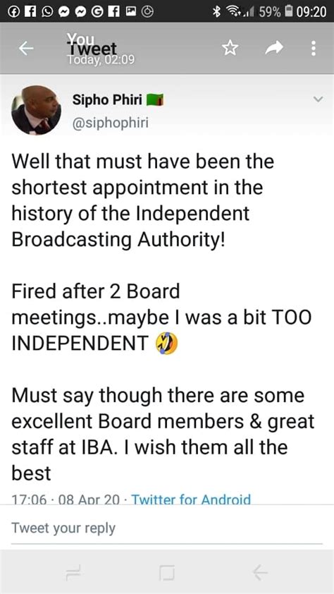 Zambia Eagle Sipho Phiri And Independent Broadcasting