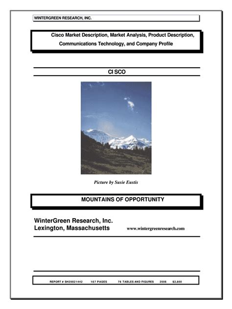 Fillable Online Cisco Brochure Fax Email Print Pdffiller