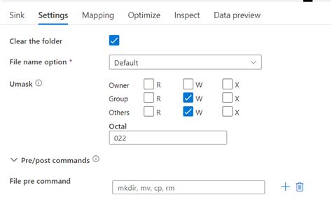 delta parquet files in sink dataset microsoft qanda