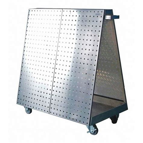 Rolling Pegboard Cart