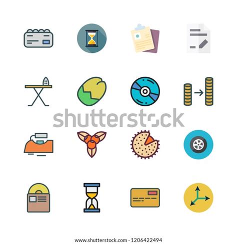 Heap Icon Set Vector Set About Stock Vector Royalty Free 1206422494