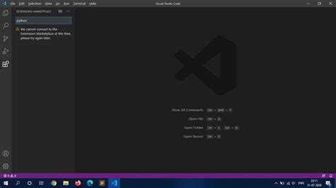 vscode not detecting my internet · issue 103653 · microsoft vscode