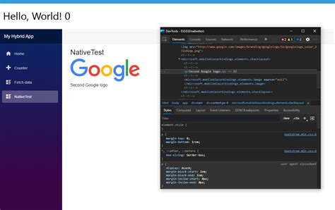 Native Components Inside Of Web Components Issue Dotnet MobileBlazorBindings GitHub