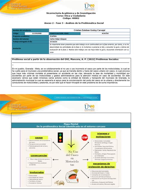 Fase 3 Análisis De La Problemática Social Pdf