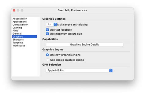 MacBook Pro 14 M3 Graphics Issues While Working Technical Problems SketchUp Community