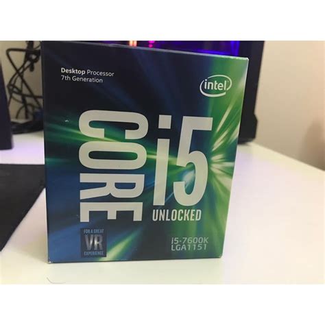 Intel Core I5 7600k 7th Gen Processor Shopee Malaysia