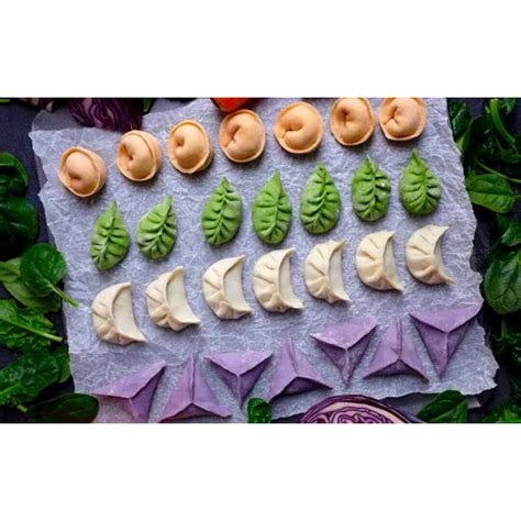 The Foods Frozen Foods Colorful Momo Sheet Wrappers Green 25 Pcs