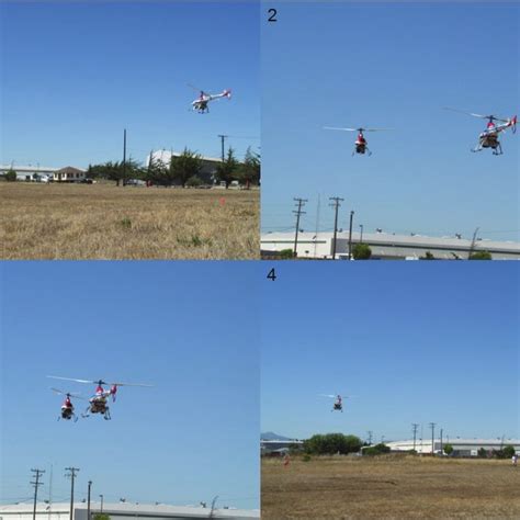 mid air collision avoidance between two rotorcraft uavs using real time