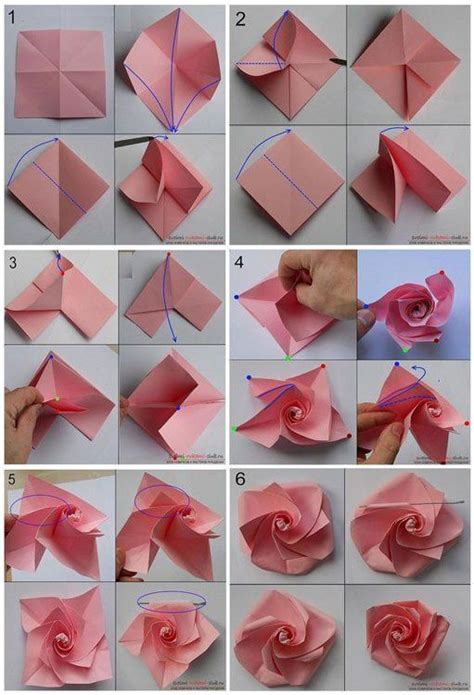 Como Fazer Flores De Origami Artofit