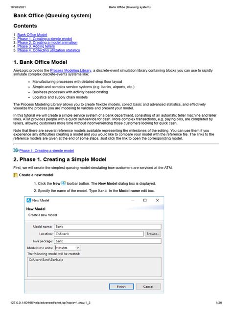 Bank Office Queuing System Pdf