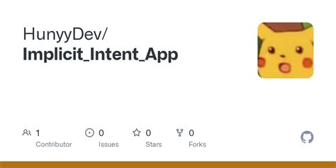 Github Hunyydev Implicit Intent App