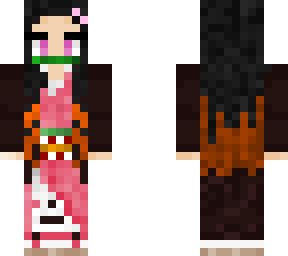 Nezuko Minecraft Skin