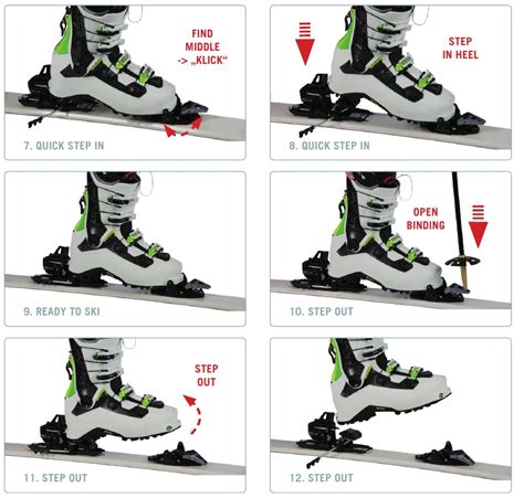 Dynafit St Rotation 7 Ski Touring Binding Quick Guide Manualslib
