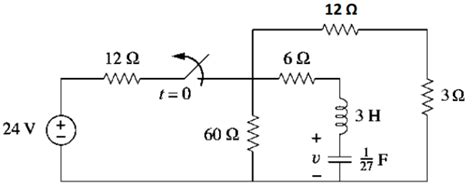 Solved Find V T For T 0 Chegg Com