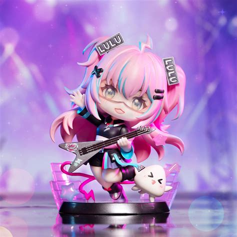 Qingcang Vtuber Lulu Chibi Figure