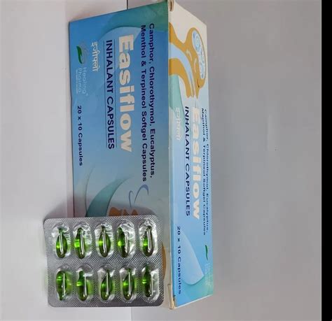 Easiflow Inhalant Capsules At ₹ 166 Stripe Vapour Capsule In Nagpur