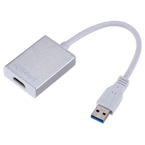 Portable Usb To P Hdmi Adapter Usb Type A Male To Hdmi Female External Video Card Usb To