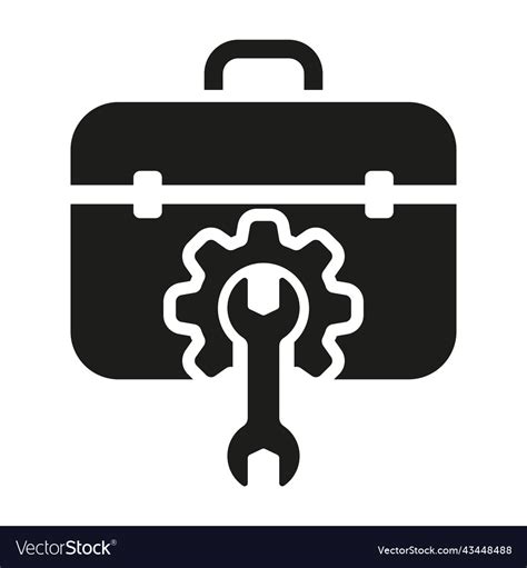 Tools Box Icon Toolbox Clipart Cartoon Drawing Of A Tool Chest With