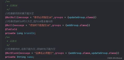 【优雅的参数验证validated】validated参数校验的使用及注解详解——你还在用if做条件验证？条件校验注解 Csdn博客