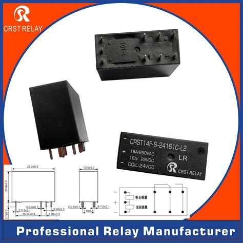 Single Coil Or Double Coil 24V 16A Magnetic Electric Latching Relay Used In Watt Hour Meter