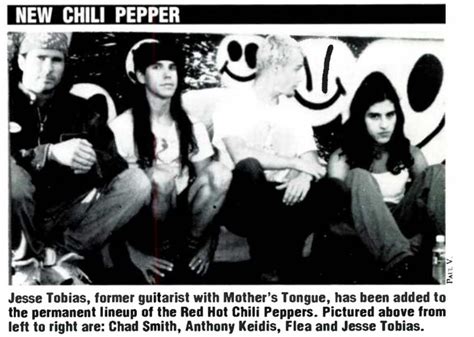 Probably The Only Photo Taken With Jesse Tobias In The Line Up It Only