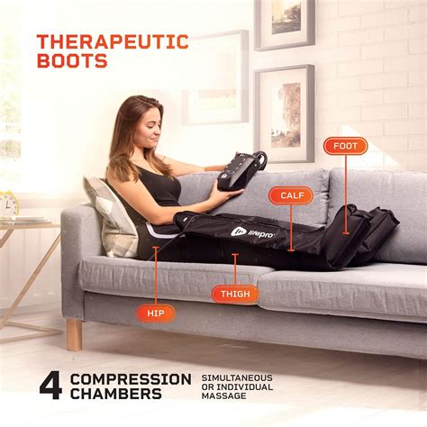 Buy Lifepro Leg Compression Massage Boots Sequential Compression
