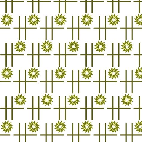 Premium Vector Floral Lining Box Seamless Repeat Pattern