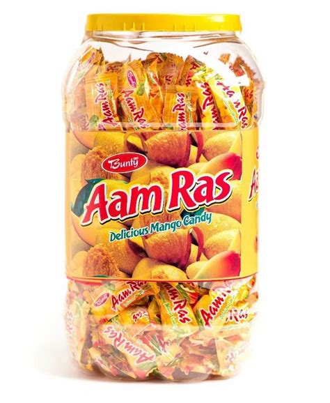 Bunty Yellow Aam Ras Mango Candy Packaging Type Plastic Jar Packaging Size 220 Pieces At Rs