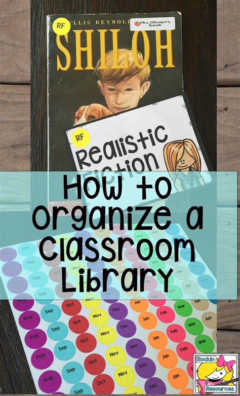 How To Organize Your Classroom Library Artofit