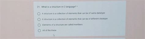 21 What Is A Structure In C Language A StudyX