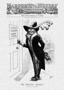 Political Cartoons The Right To Vote The 15th And 19th Amendments