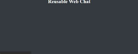 Botframework Add Style Header Bar To Chat Bot Customizing Webchatjs