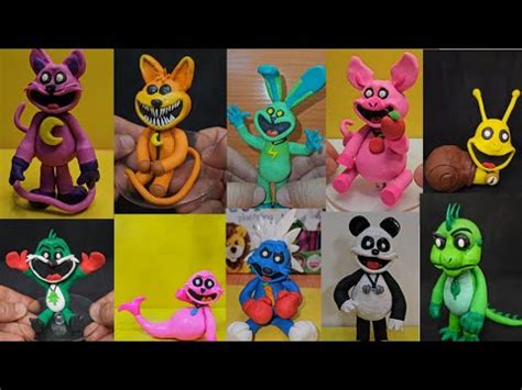 All Fan made Smiling Critters Clay Video Characters New #smilingcritters - YouTube