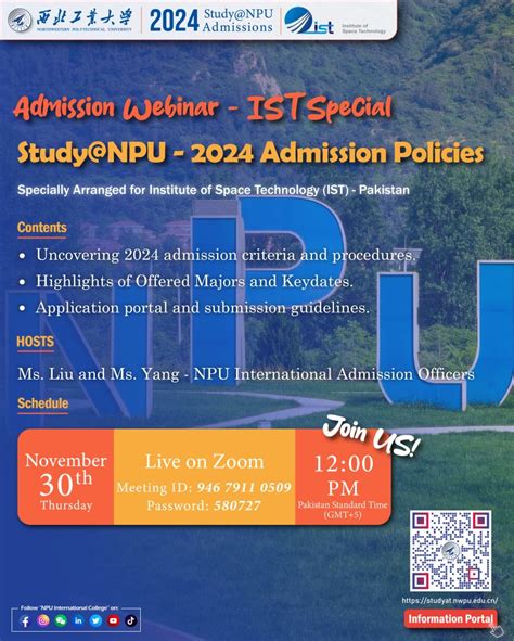 Dr Raees Fida Swati On Linkedin Npuadmission2024 Istnpuwebinar