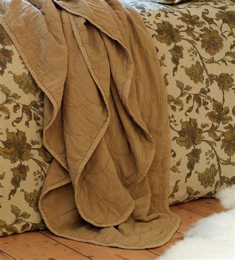 Milo 100 Cotton Quilted Throw Secret Linen Store