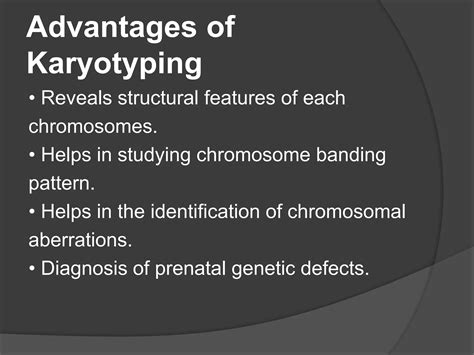 Karyotype Idiogram PPTX Genetics Science