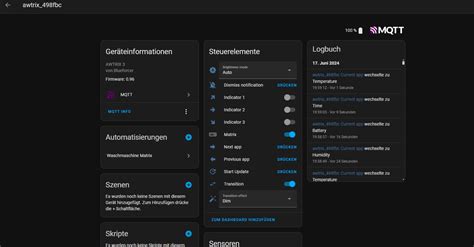 Awtrix Clock Notification Custom Component Custom Integrations Home Assistant Community