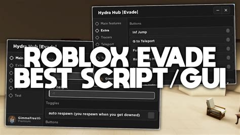 roblox evade script hack gui godmode server crasher esp and more