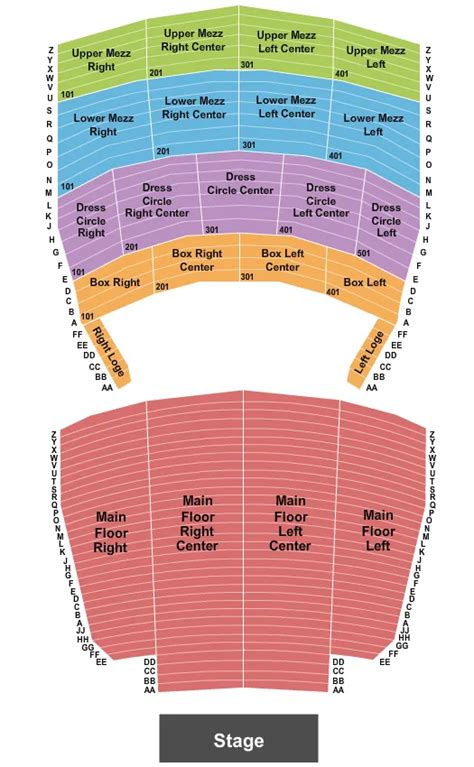Orpheum Theatre Vancouver Seating Chart Orpheum Theater Center