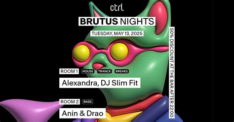 Ctrl Brutus Nights Alexandra Dj Slim Fit Anin Drao Str Constantin Mille Nr 4 010142
