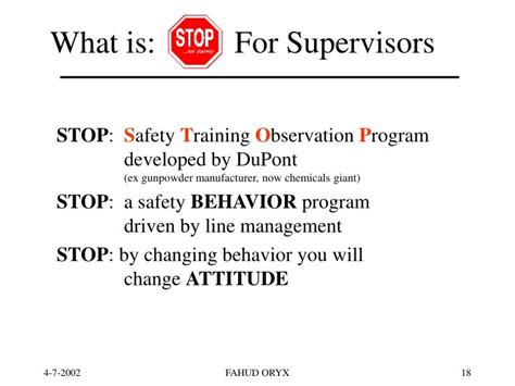 Safety Training Observation Program Ppt At Lucy Furber Blog