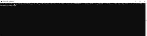 how to run a process on uipath in command line with community version