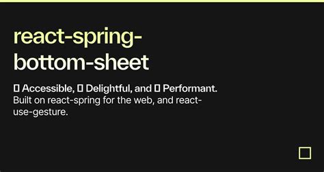 react spring bottom sheet codesandbox