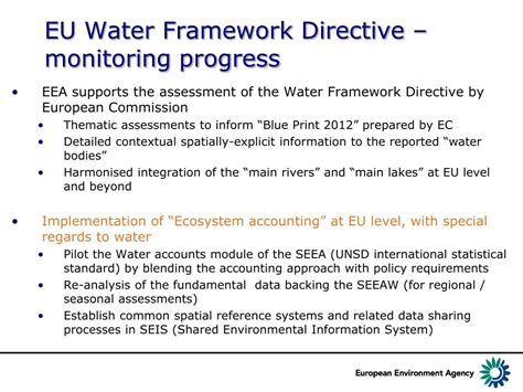 Ppt Eu Water Framework Directive Environnemental Accounting And Seis Powerpoint Presentation