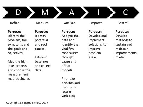 DMAIC Six Sigma Fitness Beta